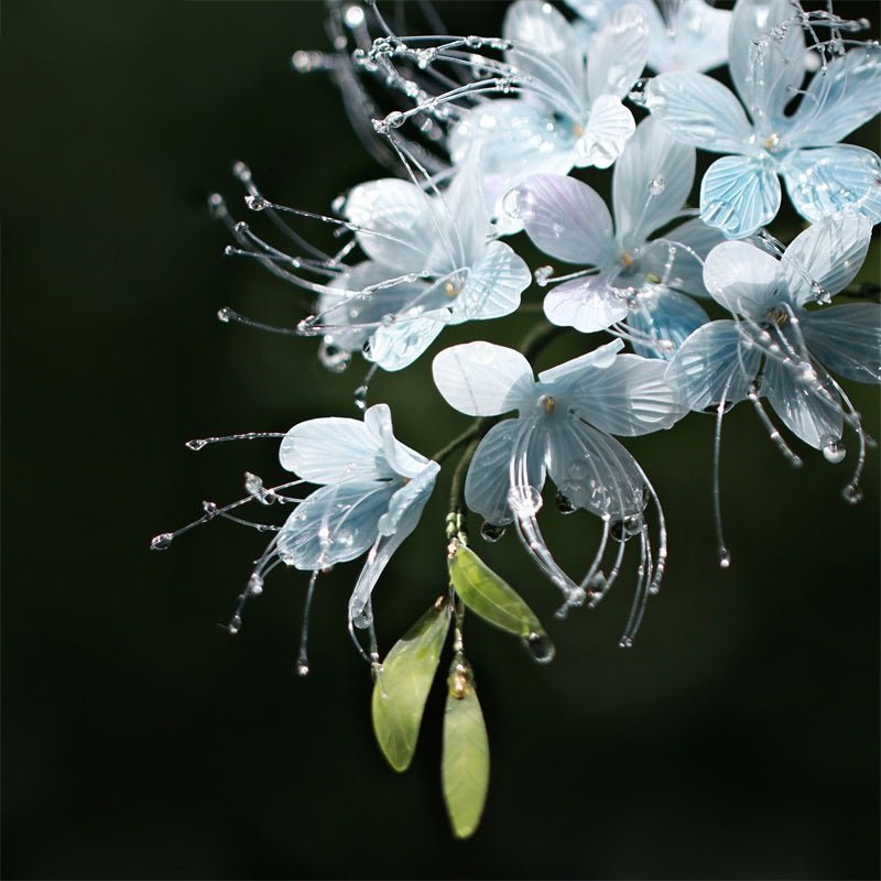 *My Rain Garden* Flowering Hydrangea Hair Clip
